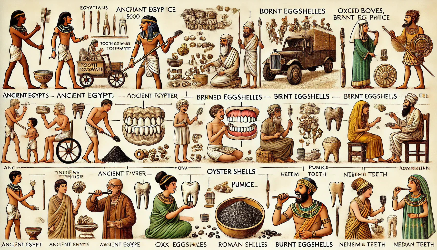 The History of Toothpaste – Duo Toothpaste