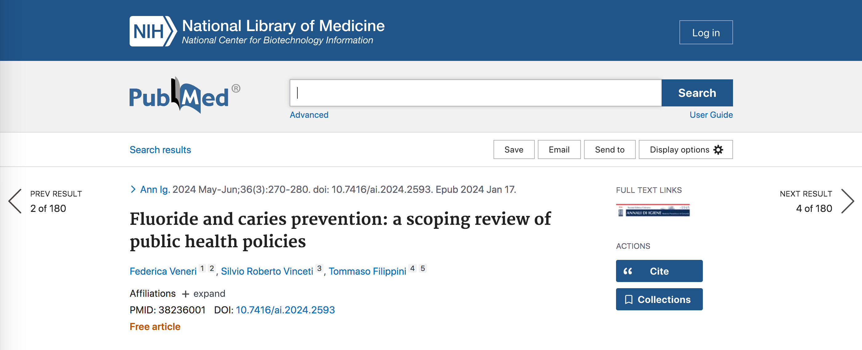 Fluoride and Caries Prevention: A Scoping Review of Public Health Poli ...