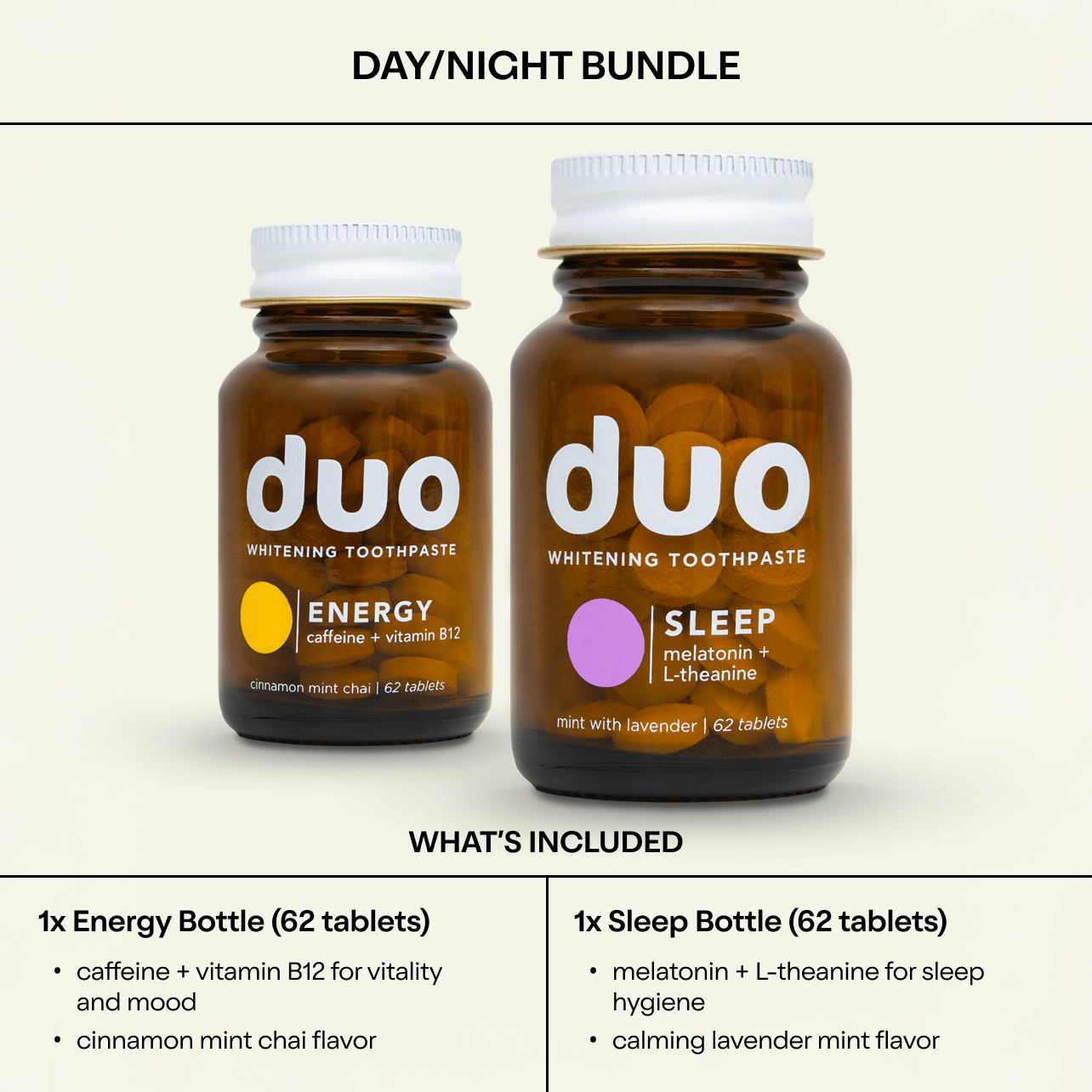Day/Night Bundle – Duo Toothpaste