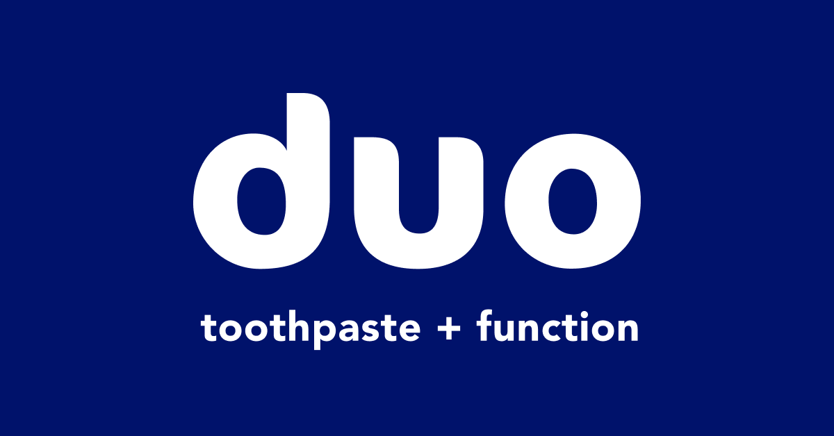 Duo: toothpaste + function – Duo Toothpaste